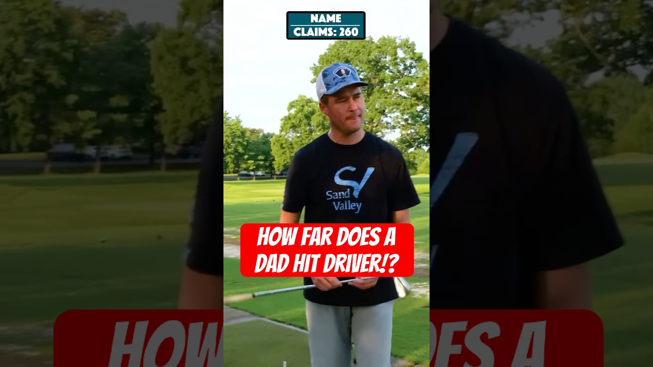 We Called Out This DAD on The Driving Range👀