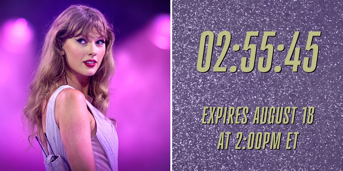 Taylor Swift Launches a New Countdown for Mystery 2 P.M. ET Announcement