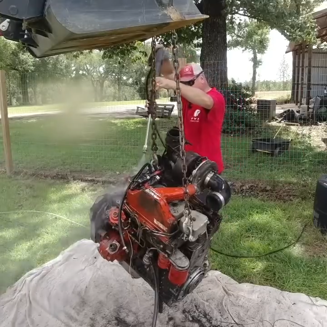 Plans Changed After Washing the Diesel Engine