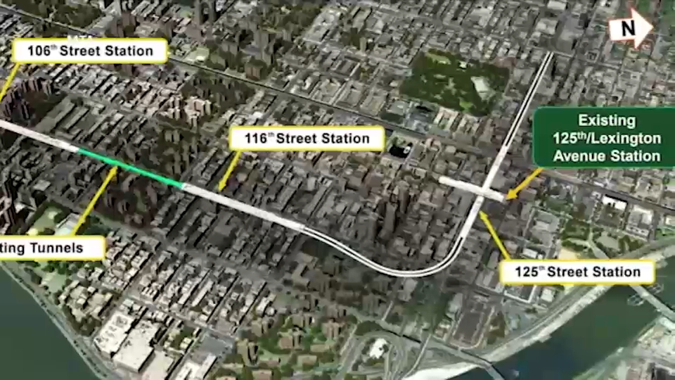 Phase 2 of Second Avenue subway expansion moving forward in Harlem