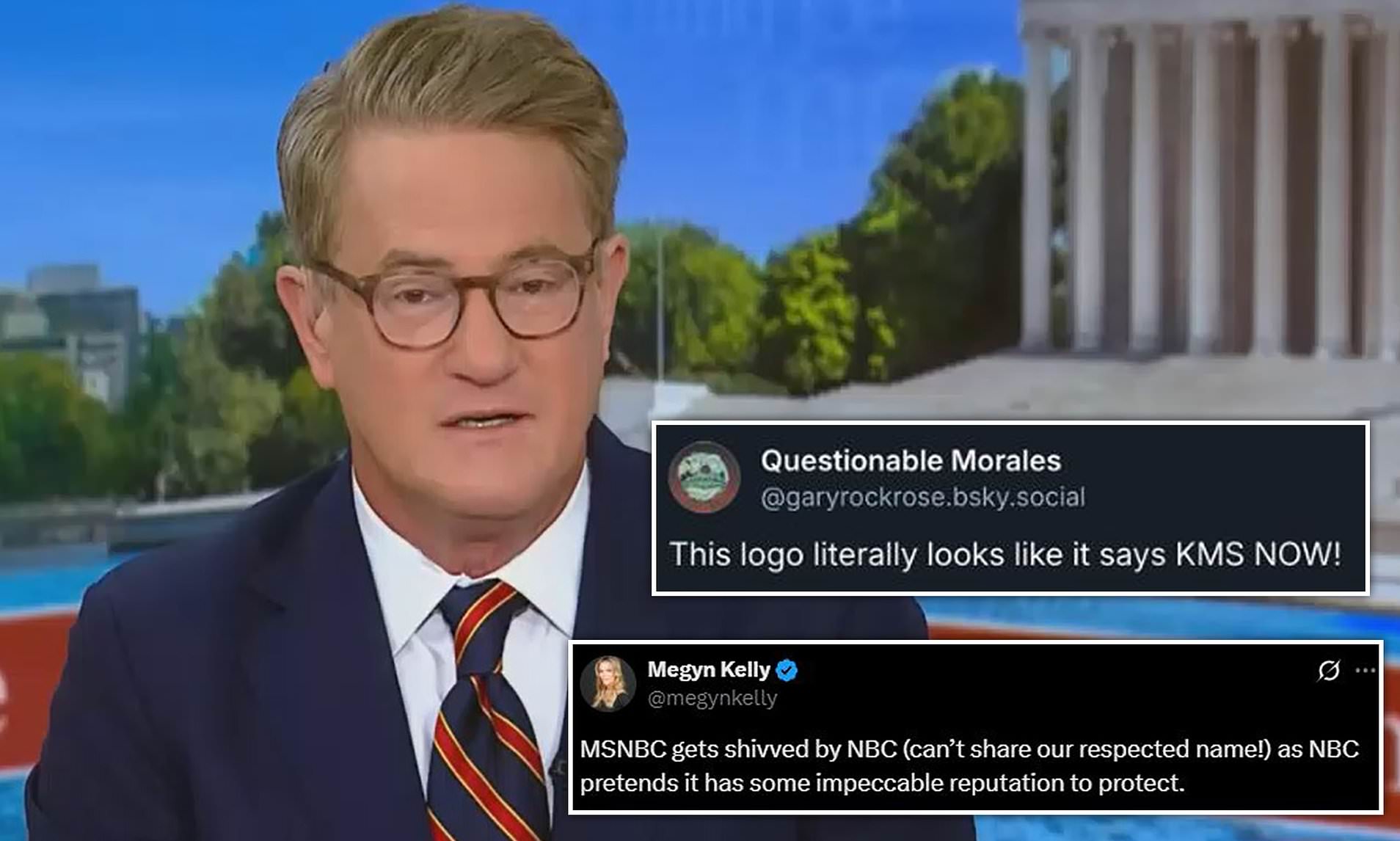 New MSNBC logo looks to spell out VERY unfortunate slogan as internet ...