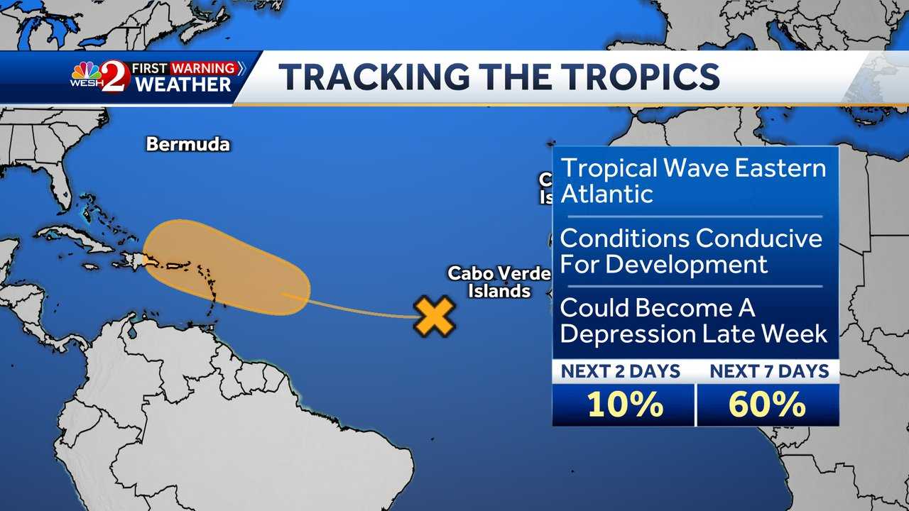 Development chances increase for area of interest in Atlantic behind ...