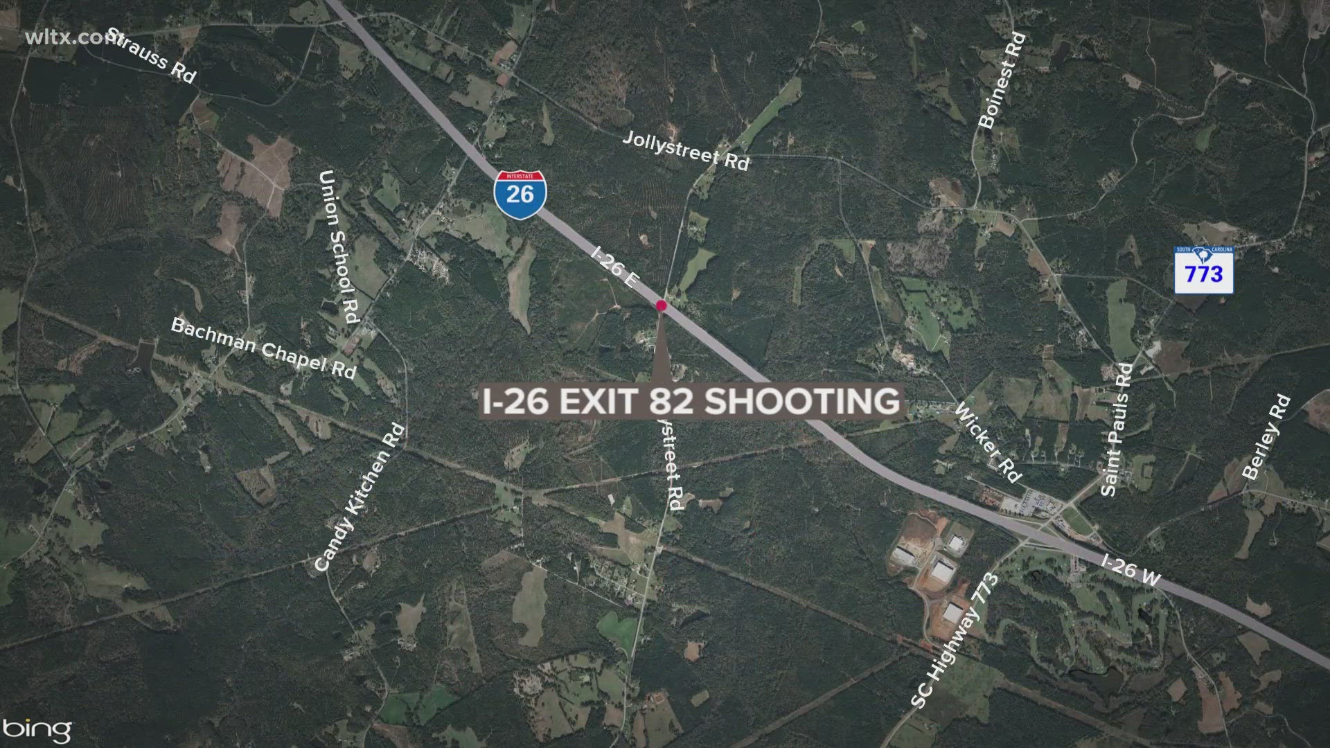 Suspect in custody after woman fatally shot on I-26 in Newberry County