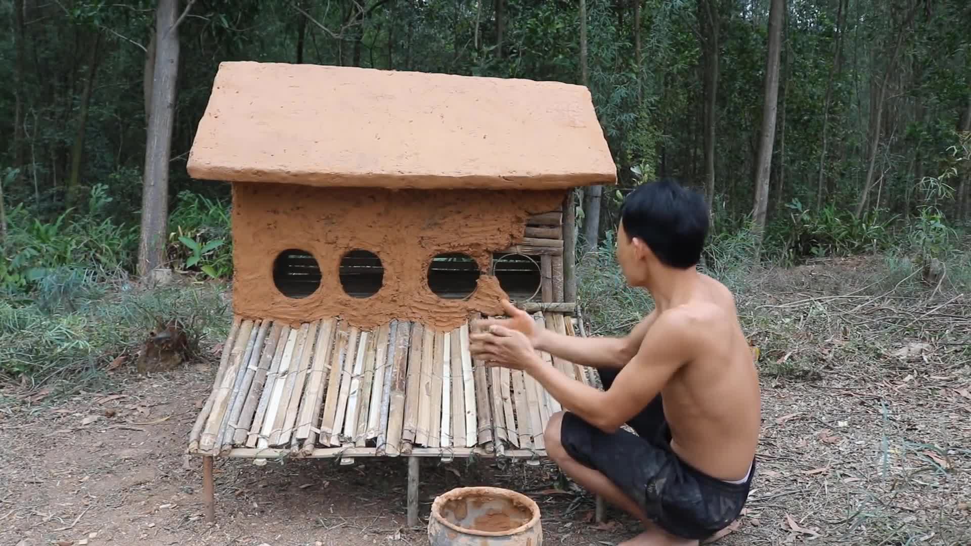 How To Build Colors Water Slide House For Abandoned Puppies