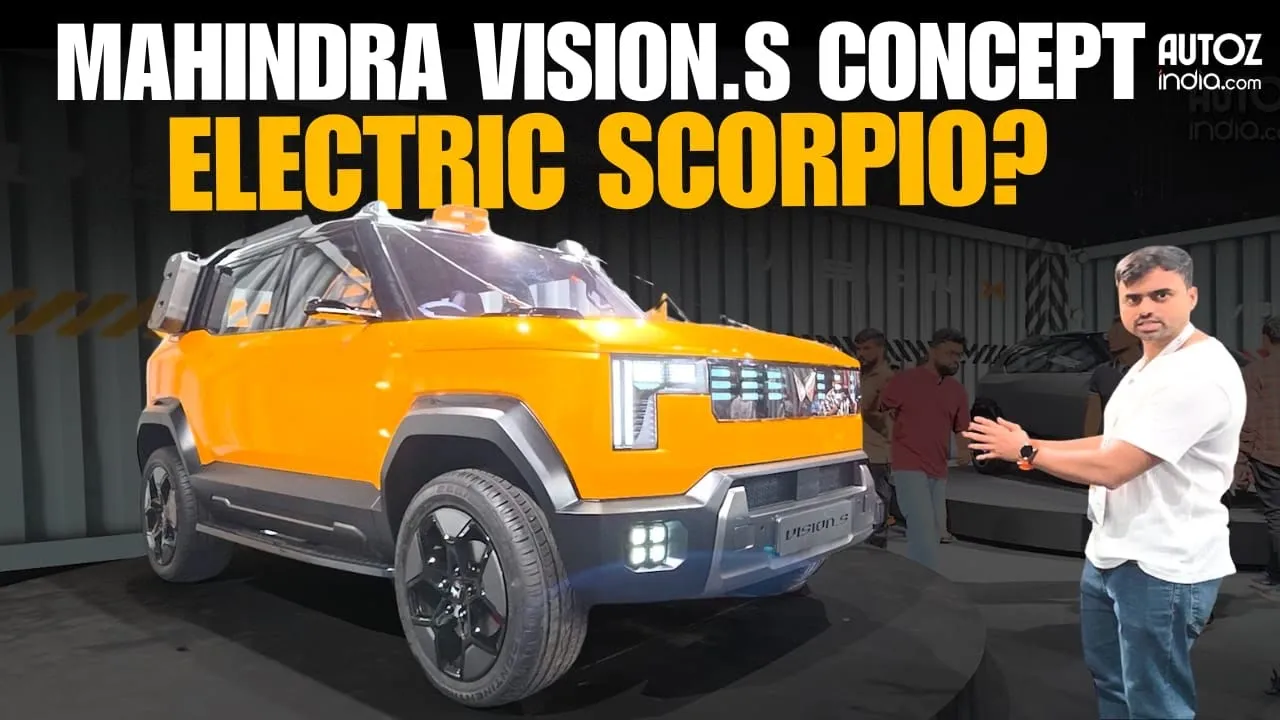 Mahindra Vision S Walkaround: Is This The New Scorpio-Future-Ready SUV ...