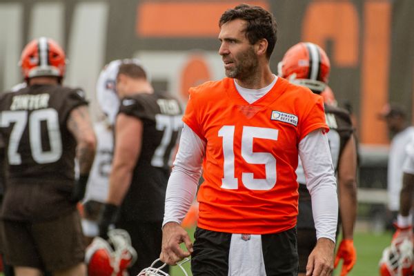 Browns name veteran QB Joe Flacco Week 1 starter vs. Bengals