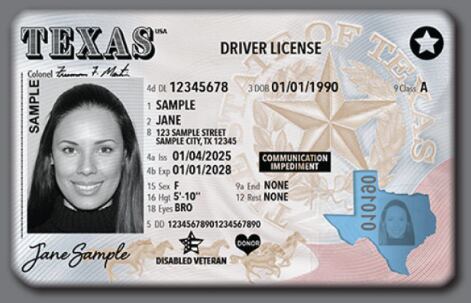 Texas DPS releases new driver license design with increased security ...