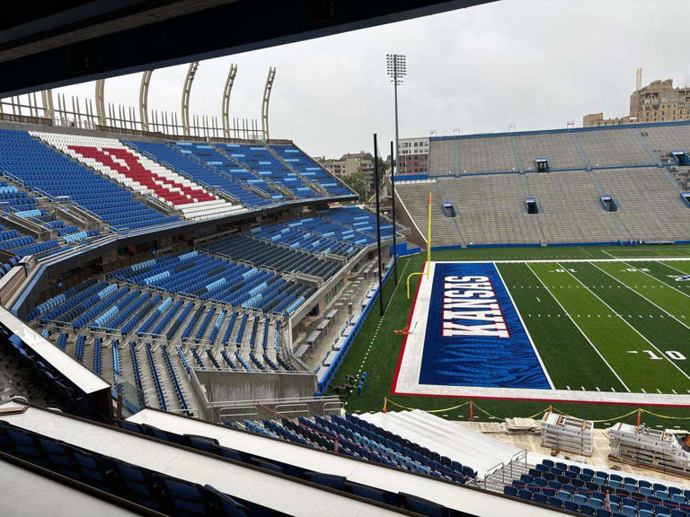 We got a sneak peek of the new Kansas football stadium. Here's what ...