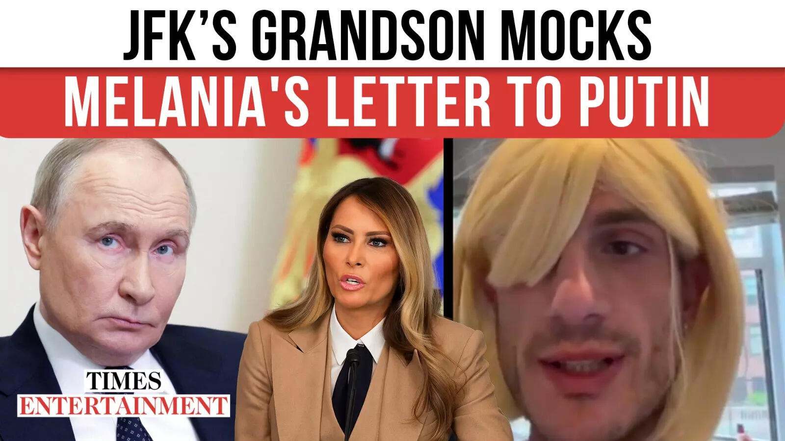 JFK’s Grandson HUMILIATES Melania Trump Over Putin Letter | WATCH ...