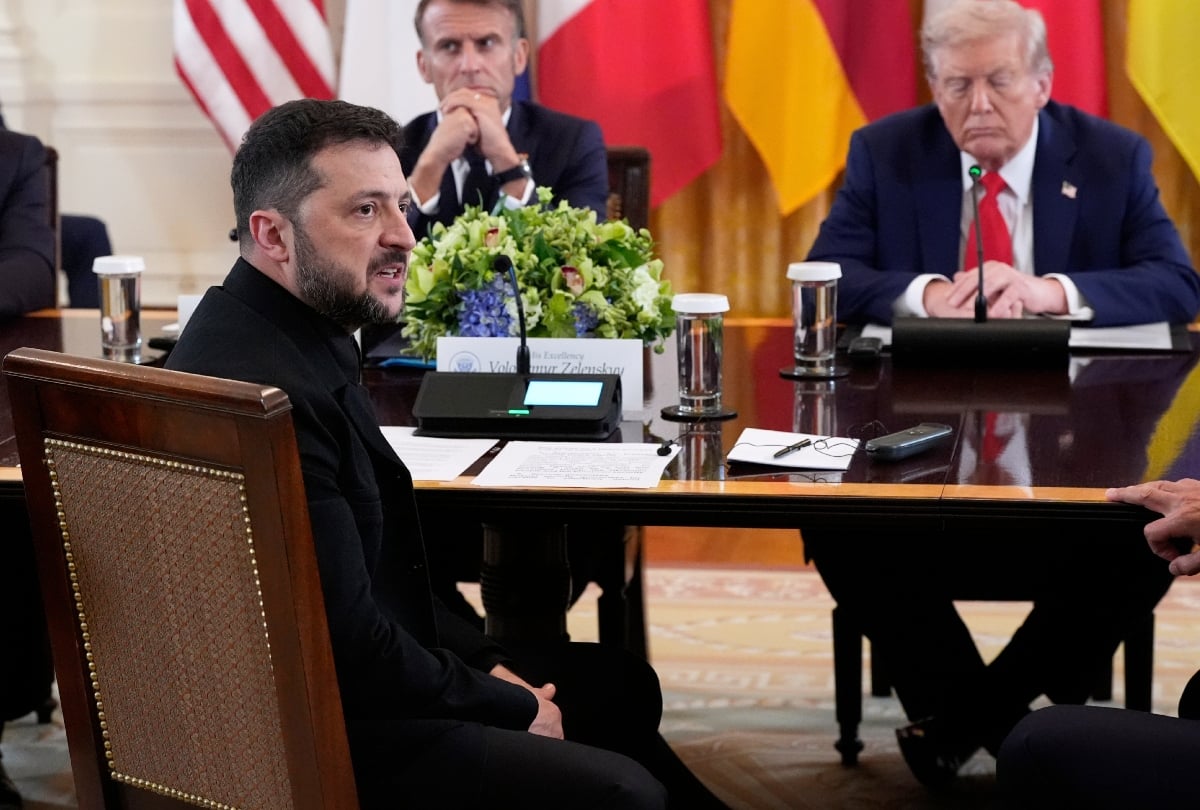 Ο Τραμπ διέκοψε την συνάντηση με τους Ευρωπαίους ηγέτες - Κάλεσε τον ...