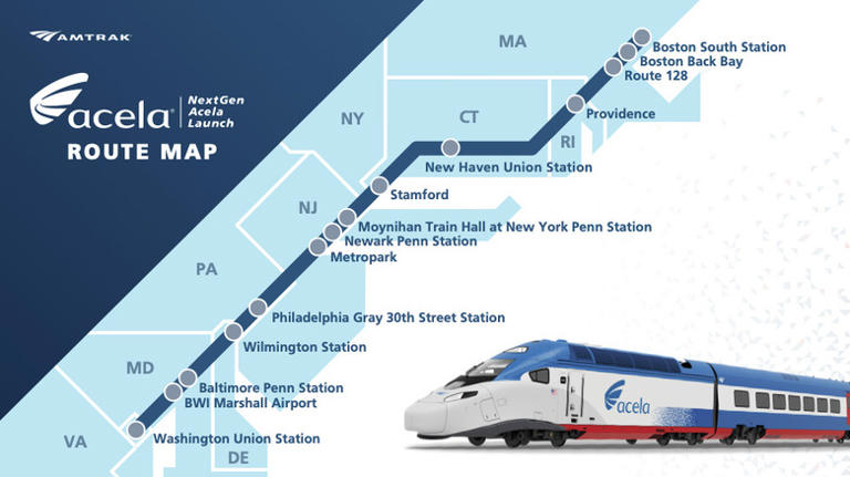 This Long-Awaited Amtrak Train Will Soon Offer High-Speed Rides On The ...