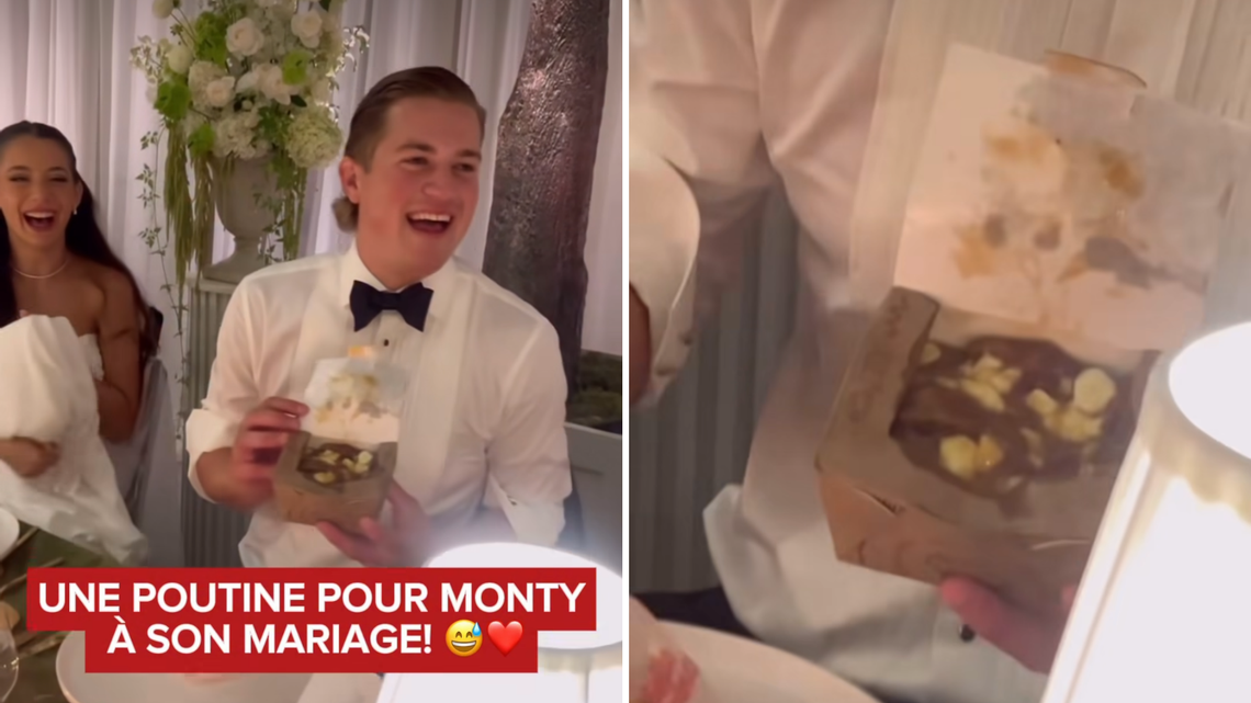 Montreal Canadiens goalie Sam Montembeault celebrates wedding with a ...