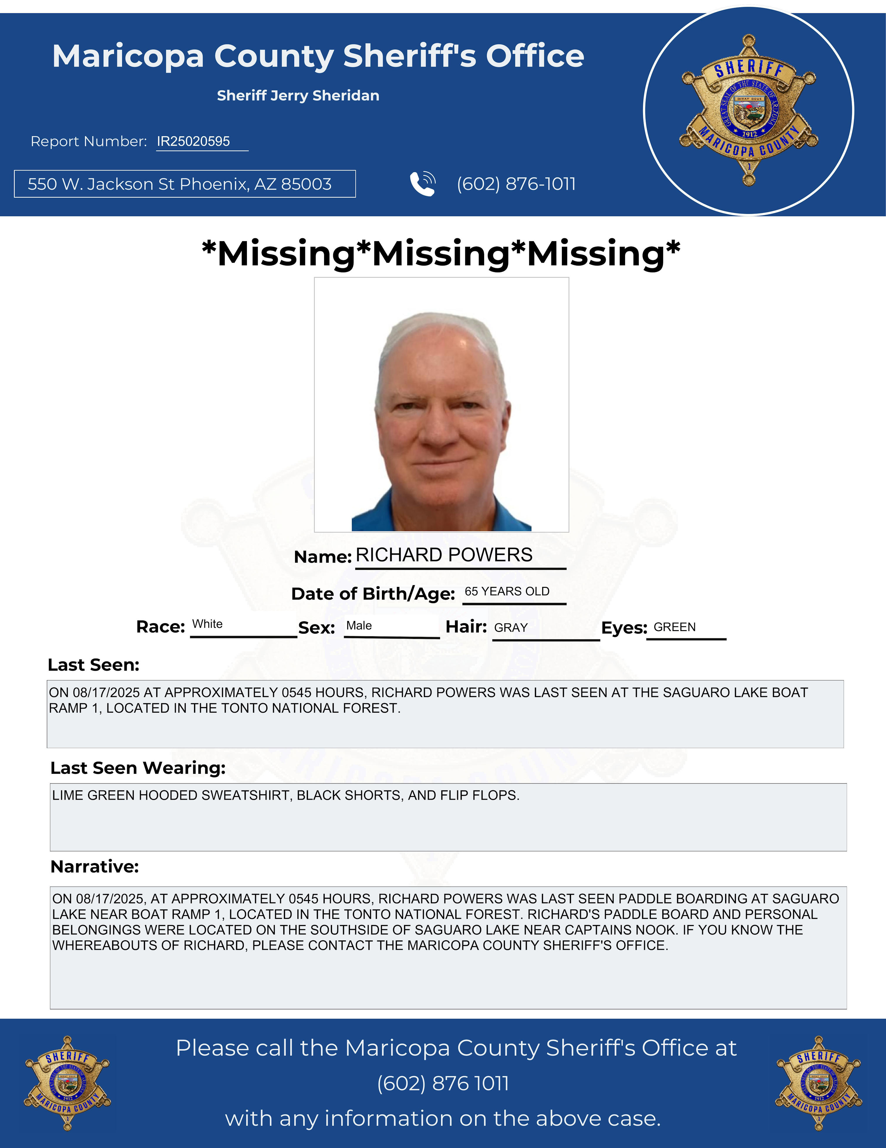 Search continues for missing man at Saguaro Lake in east Maricopa County