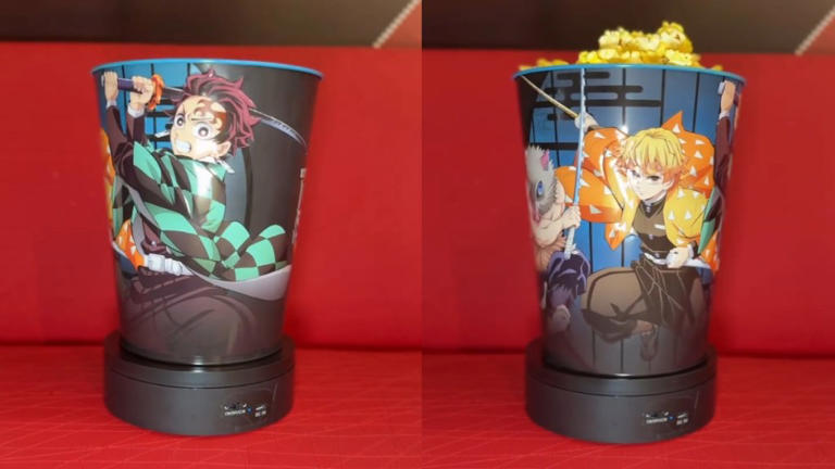 Demon Slayer Infinity Castle Popcorn Bucket and Cup at Cinemark Price ...