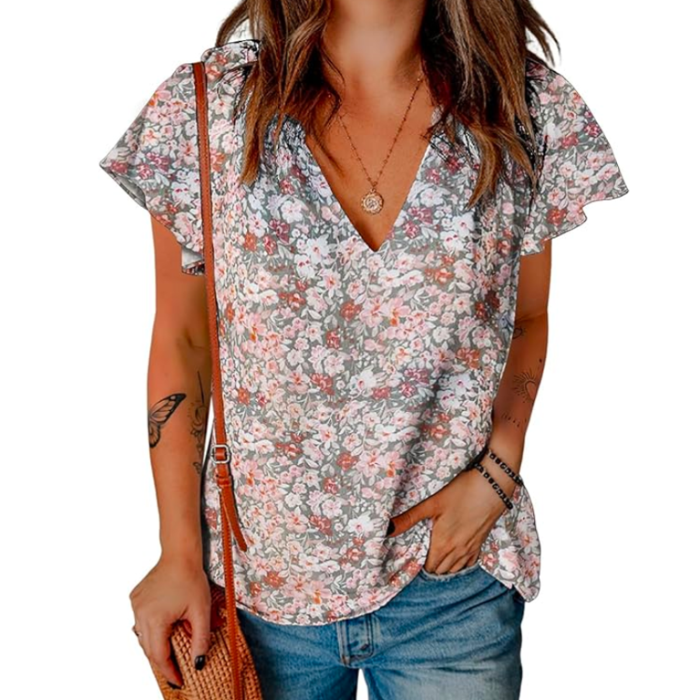Easily Style These Tops in Pretty Colors and Florals