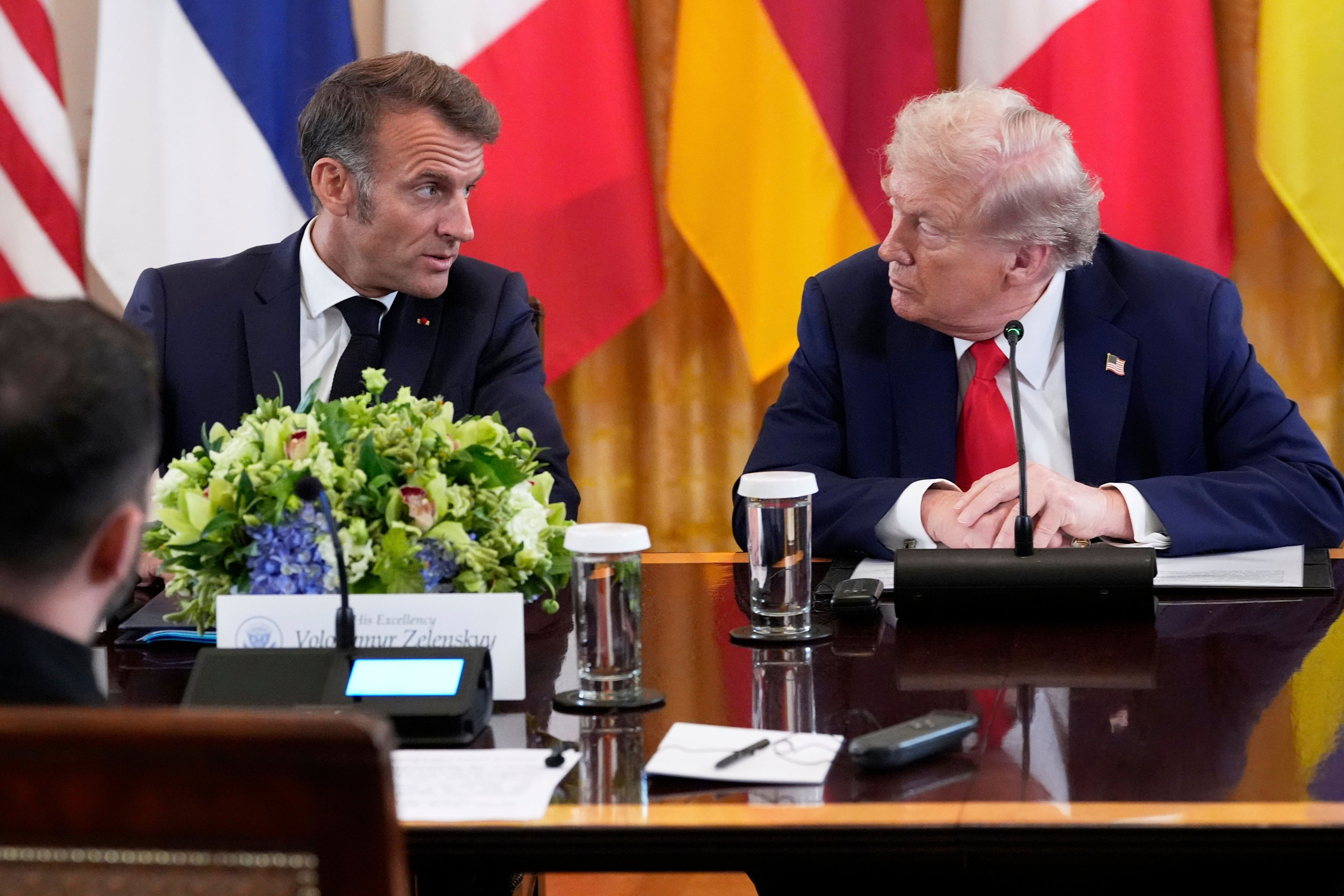 EN DIRECT - Macron défend une «réunion quadrilatérale» associant ...