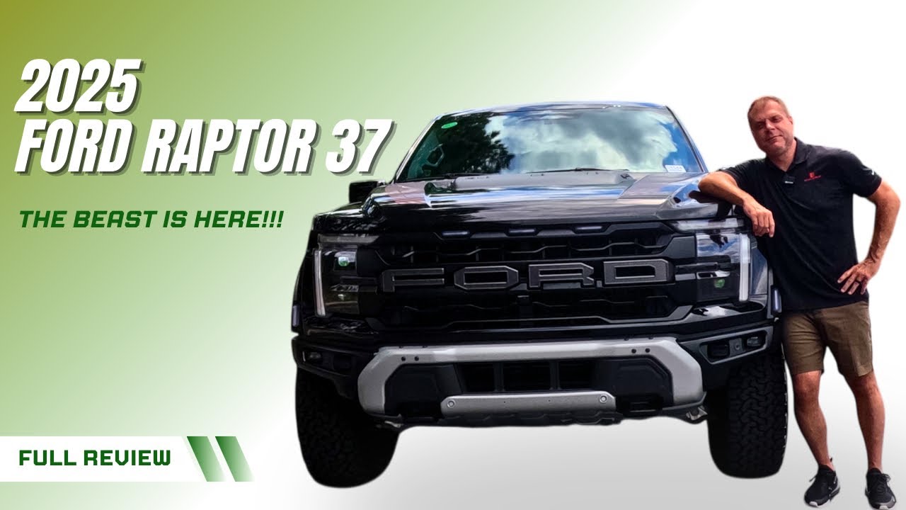 2025 Ford Raptor 37 Package Review Off-Road Beast with 450+ HP!