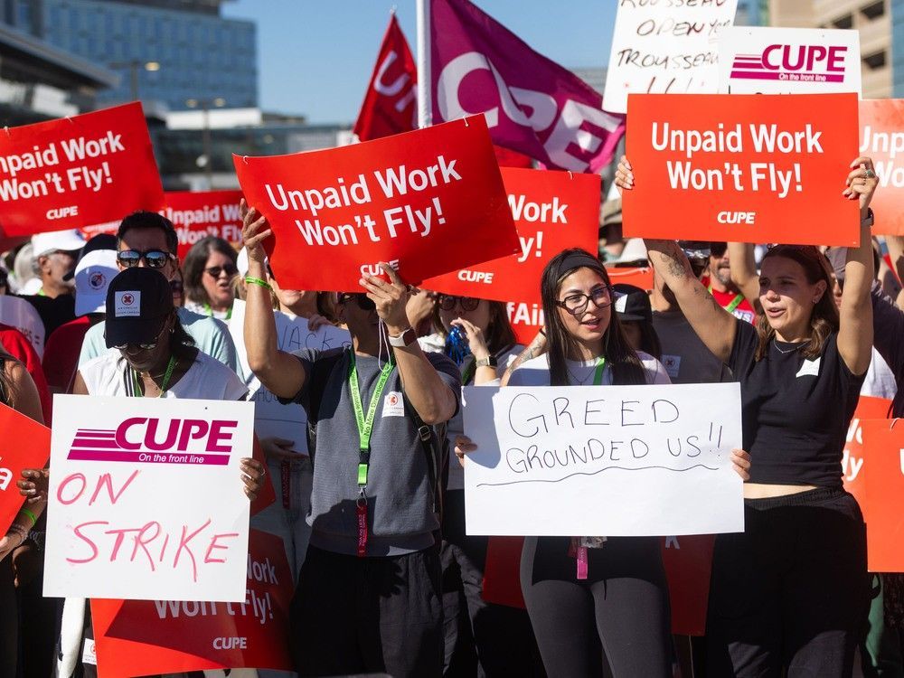 Opinion: Ordering Air Canada workers back to work erodes the middle class