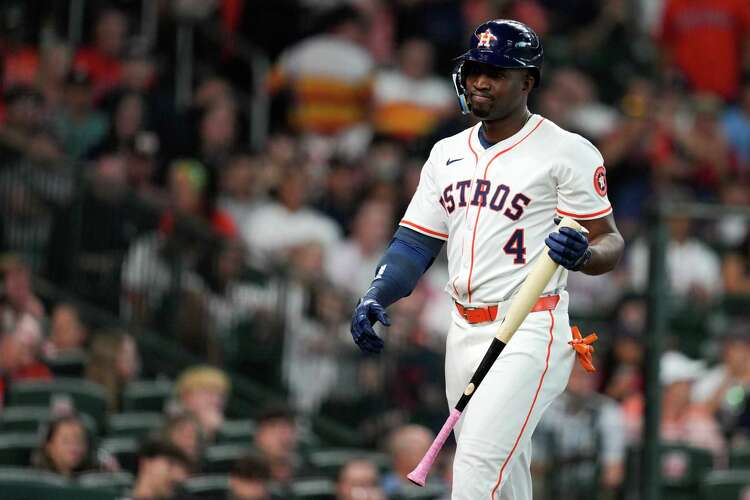 Houston Astros' Jésus Sánchez feeling 'weird' at the plate but team ...
