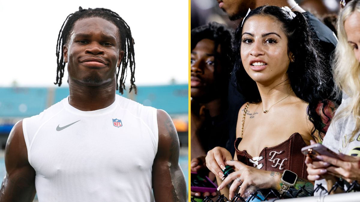 NFL star Travis Hunter's wife filed for divorce and is seeking $40M ...