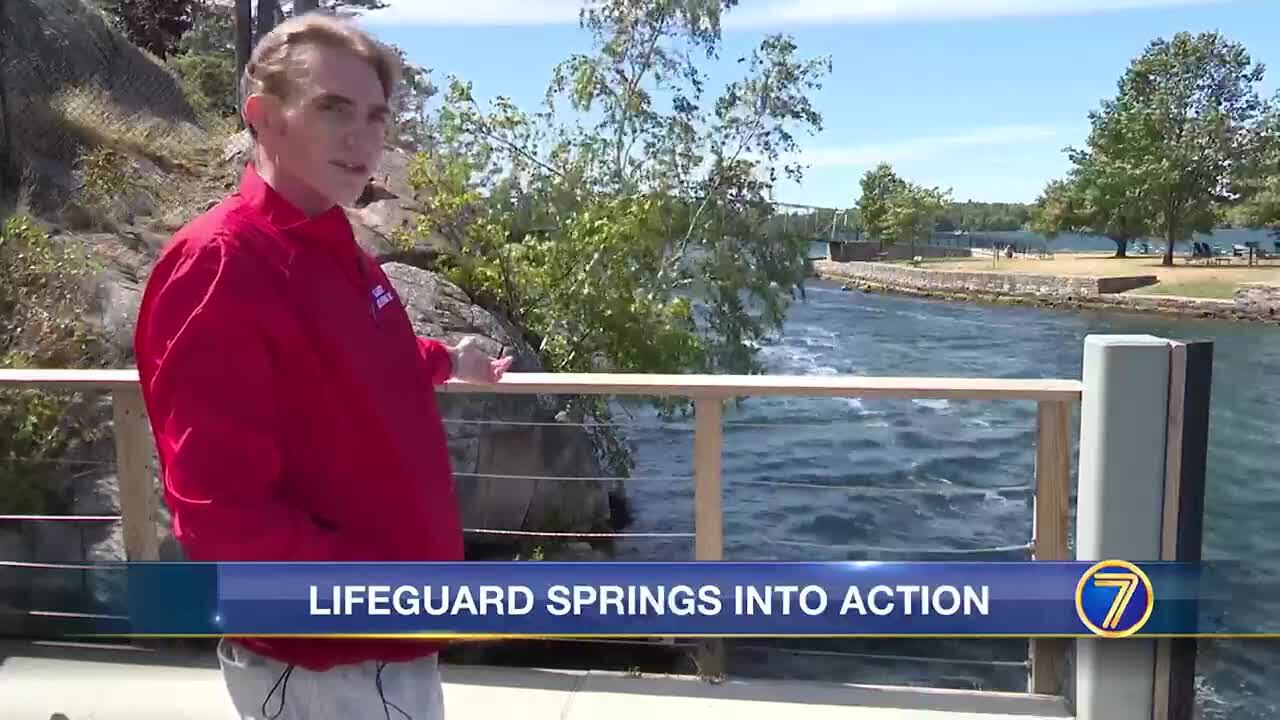 20-year-old lifeguard’s actions save man’s life in Alexandria Bay