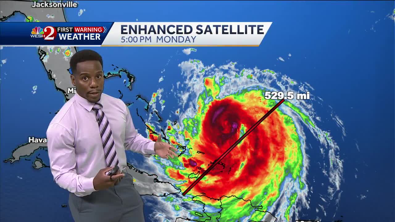 Hurricane Erin remains strong Cat 4, makes slight turn north | 5 p.m ...