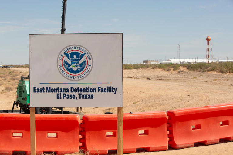 ICE's Camp East Montana immigrant detention facility expands, new photos show