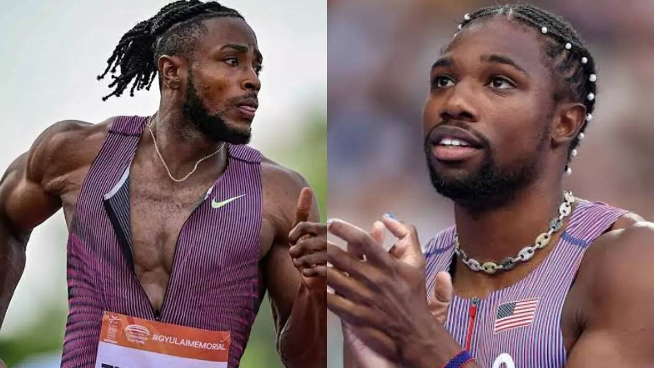 Noah Lyles challenges Kishane Thompson to a one on one race in Kingston ...