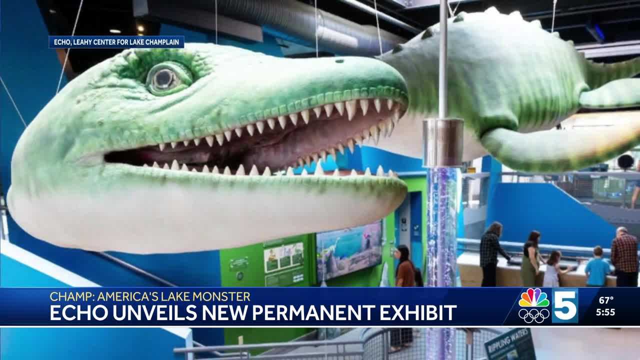 Echo Center unveils exhibit on Champ, Lake Champlain's lake monster