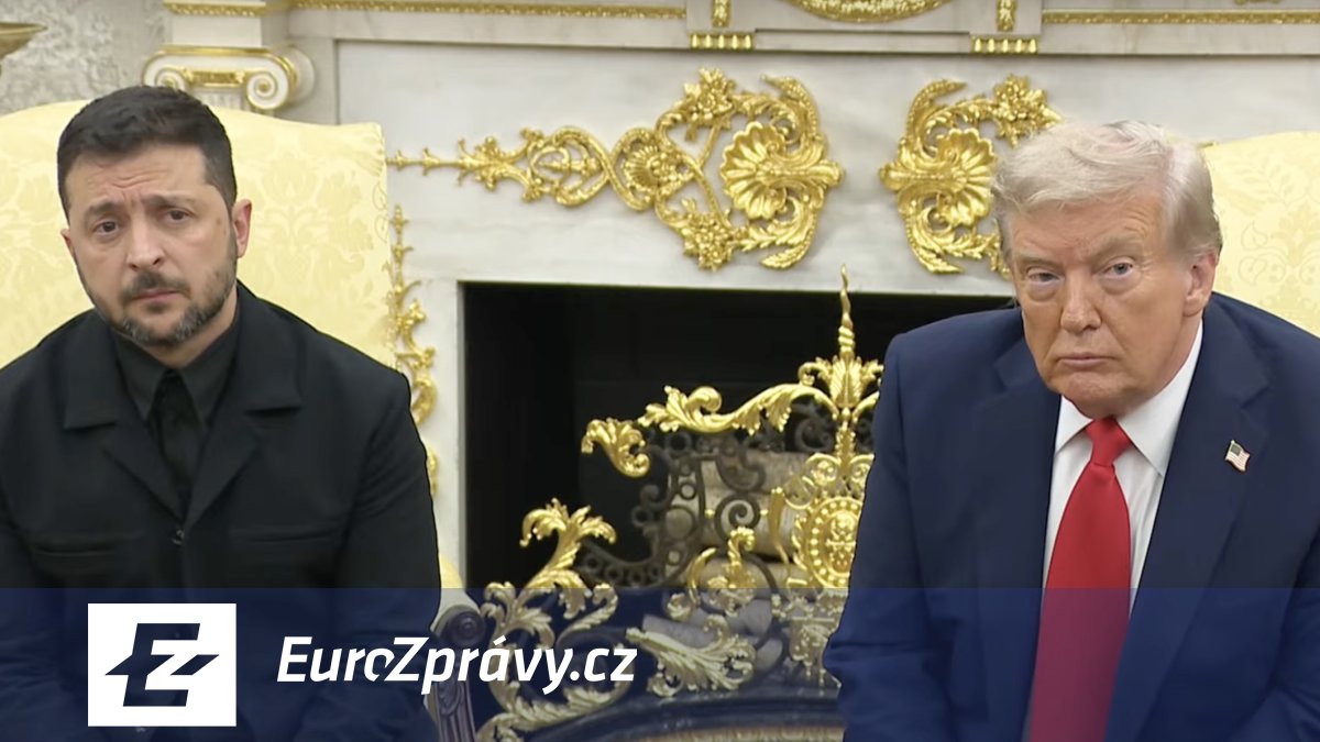V Bílém domě se mohla psát historie. S Trumpem jednal Zelenskyj i ...