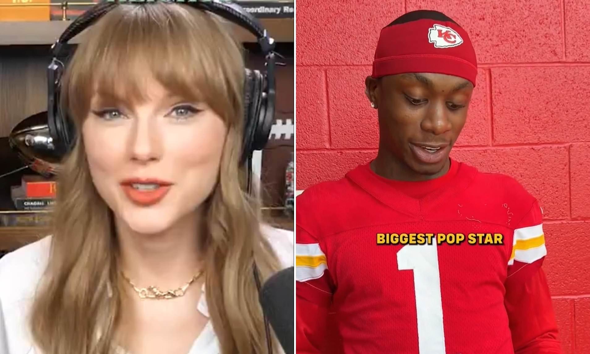 Chiefs player who got special shoutout from Taylor Swift responds to ...