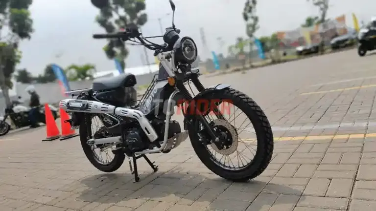 Lima Fakta WMOTO Porter 125, Bebek Adventure Harga Rp 23,5 Juta