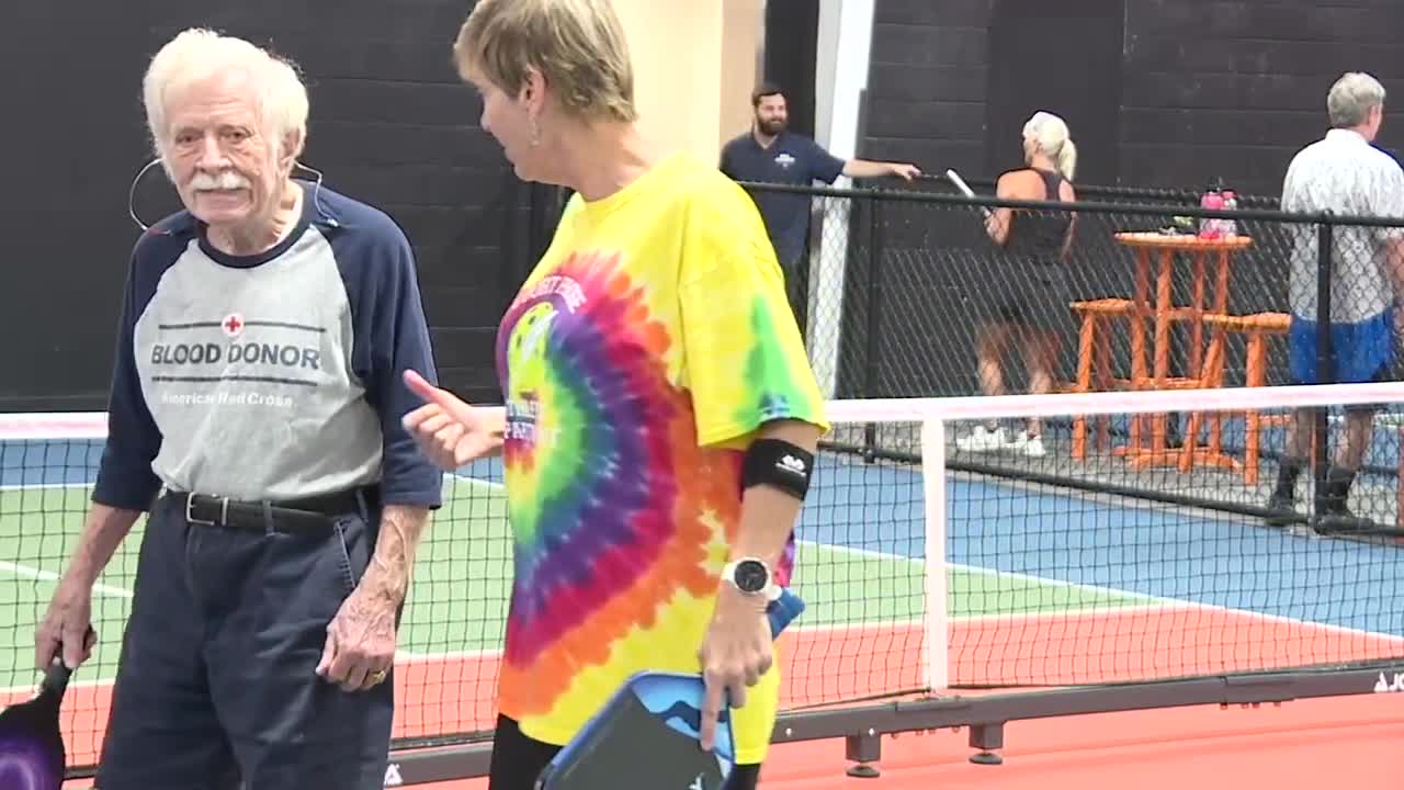 91-year-old 'Pickleball Patriarch' competes in Baltimore County tourney