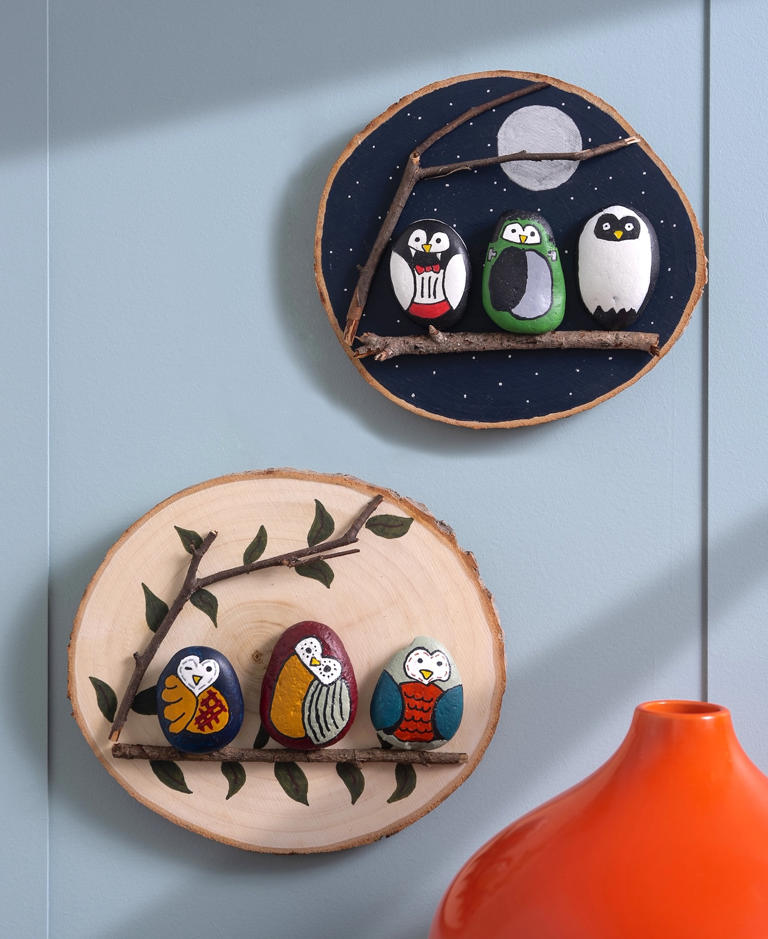 DIY Owl Rock Art Tutorial for Beginners