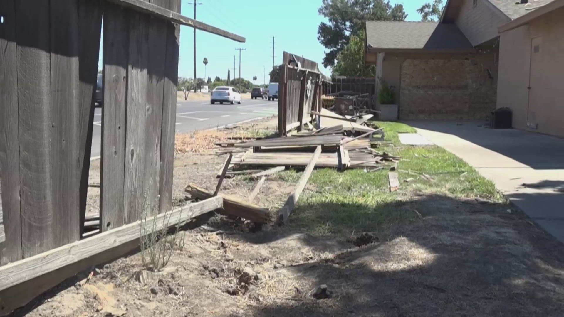 “It keeps happening”: Modesto home hit by car again, owner demands action