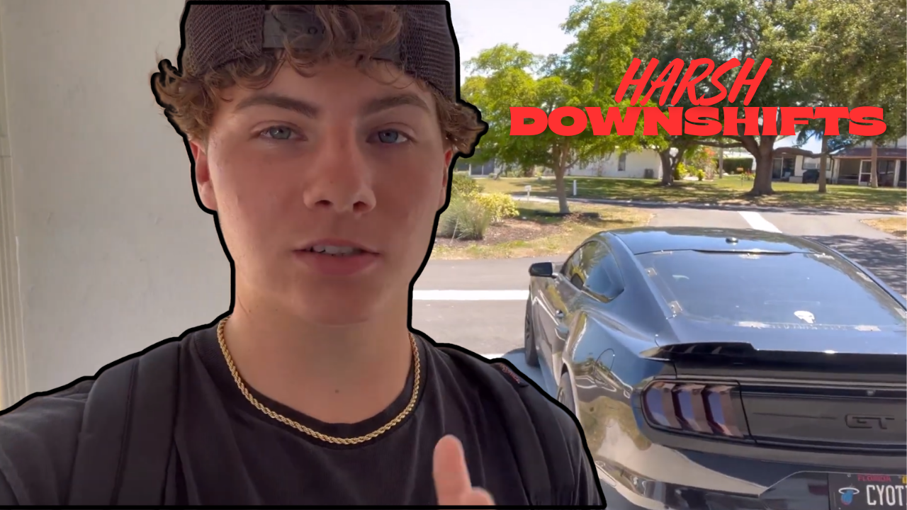 Harsh Downshifts in the 5.0 | POV Drive