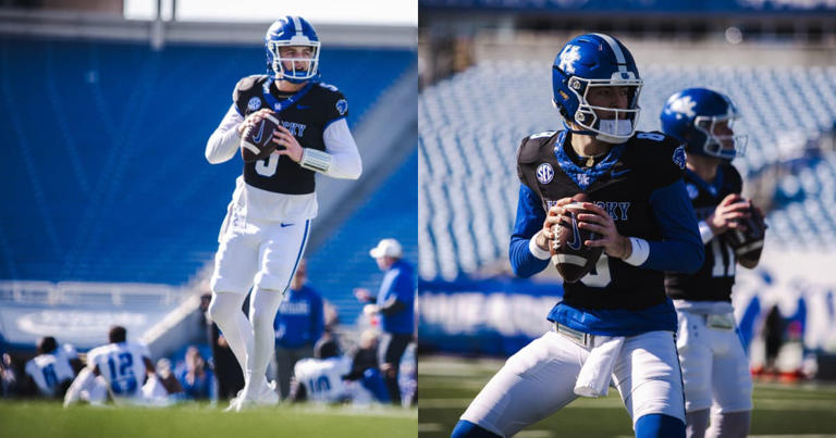 Cutter Boley is hanging around in Kentucky’s starting quarterback battle