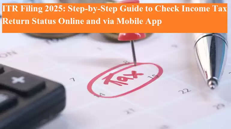 ITR Filing 2025: Step-by-Step Guide to Check Income Tax Return Status ...