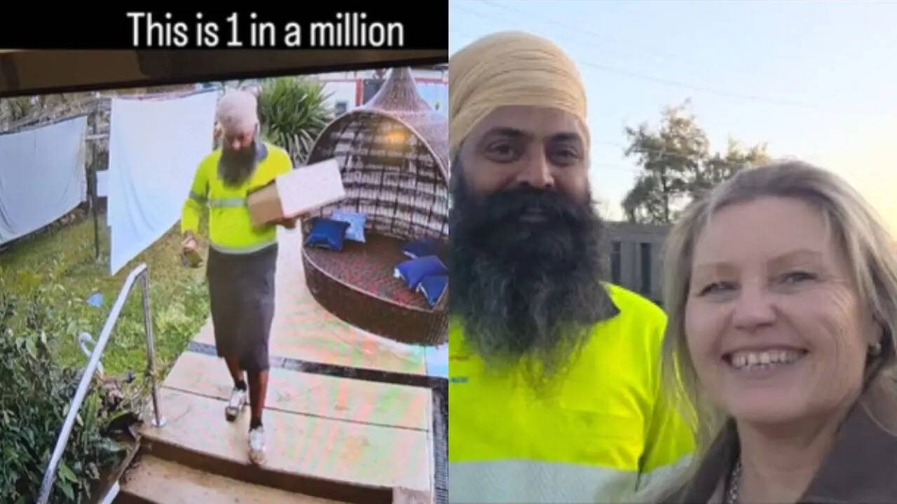 Indian-Origin Postman's Act Leaves Australian Woman Emotional, Wins ...