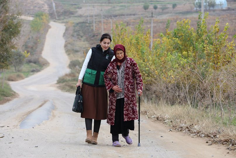 How is Uzbekistan trying to improve its social protection system?
