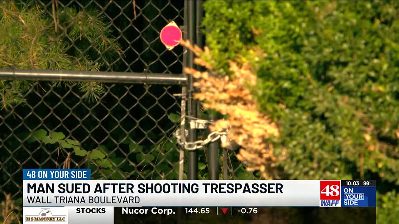 North Alabama man shot four times for trespassing firing back with ...