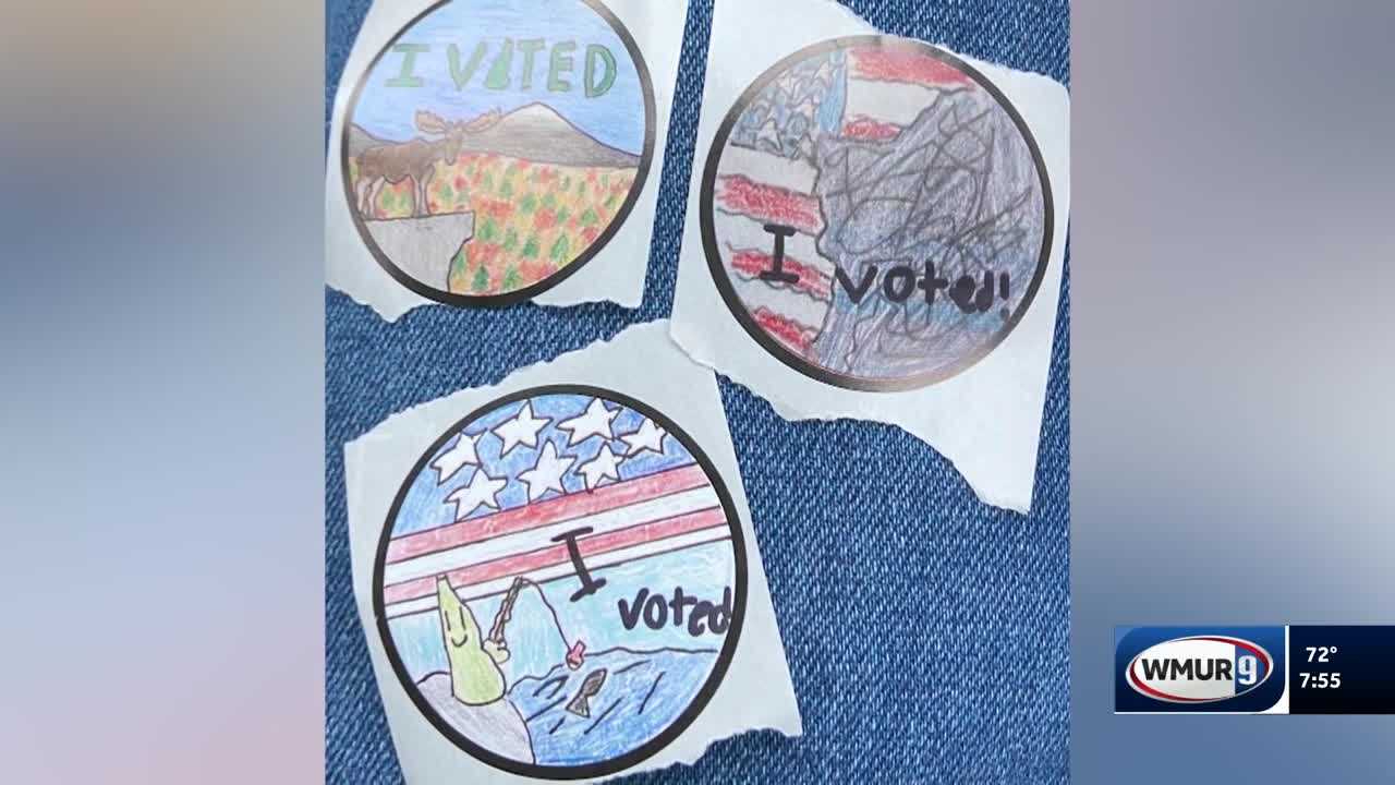 NH 2025 'I Voted' sticker contest open to 4th and 5th graders