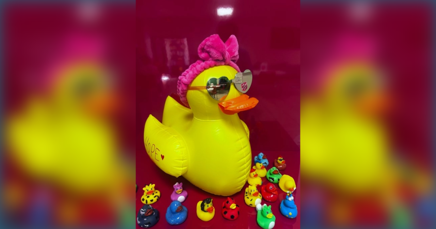 Race ducks to support homeless children at the Hope Rush Duck Derby