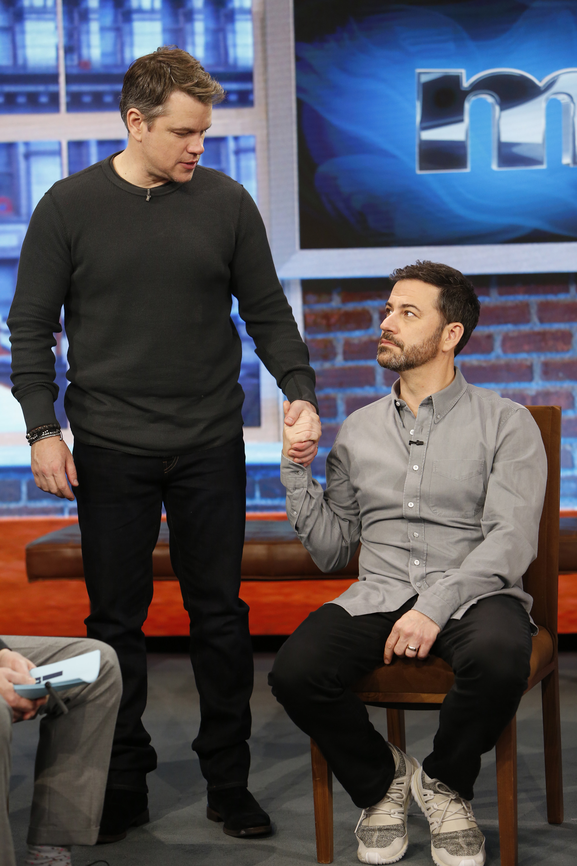 Jimmy Kimmel saved Matt Damon from choking during dinner party gone ...