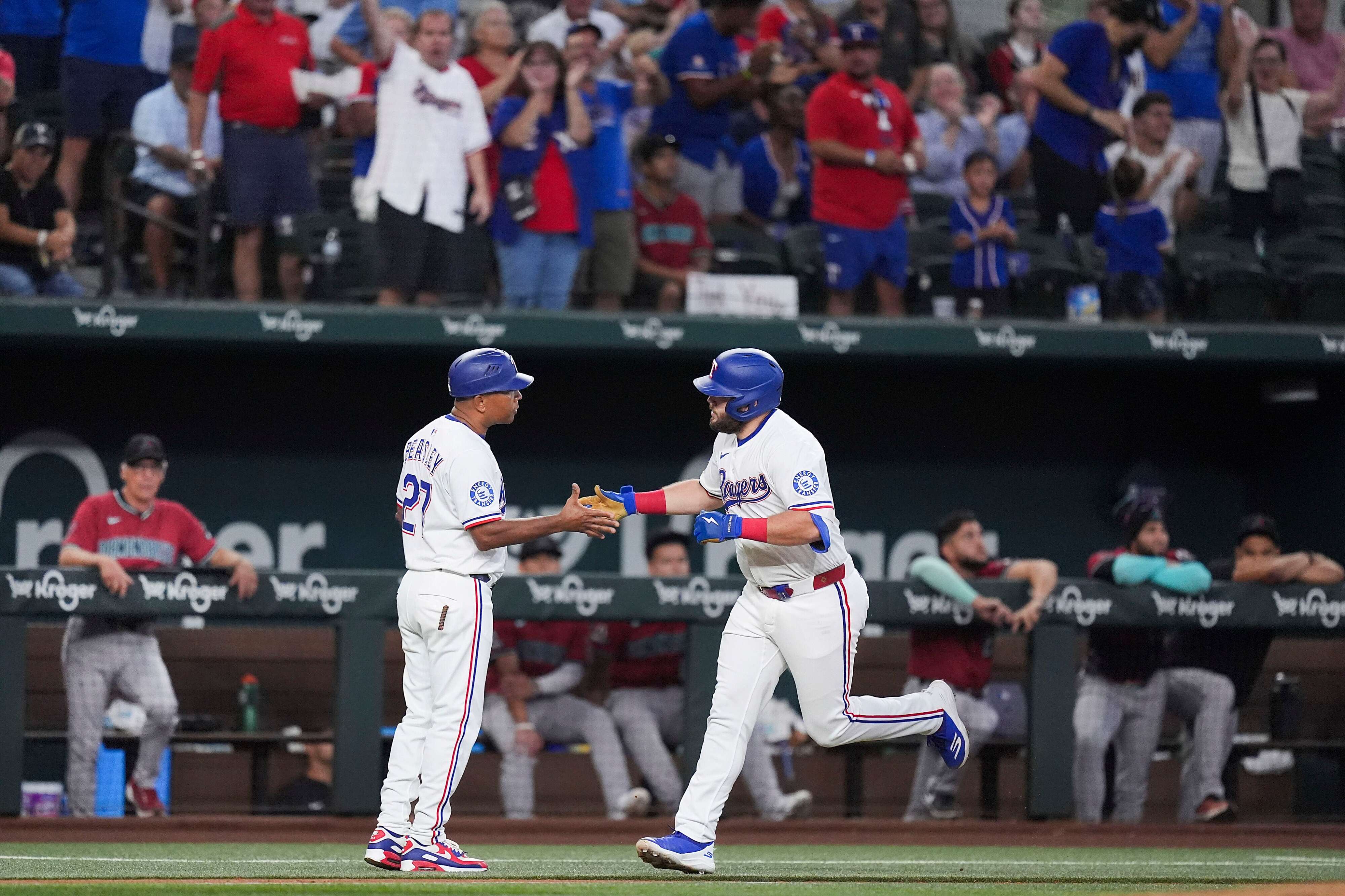 Texas Rangers 1B Jake Burger to hit IL, just as he was heating up