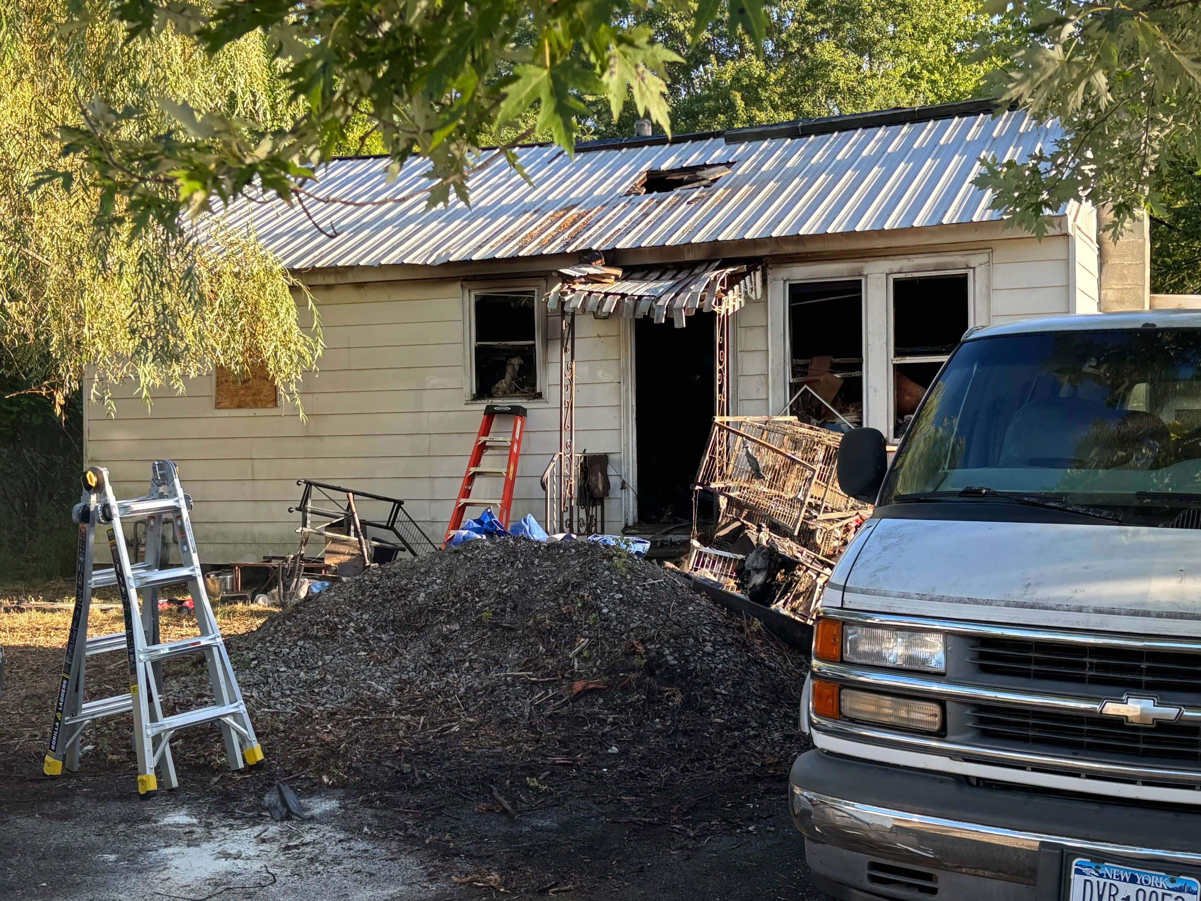 1 person killed in Cicero house fire. Hoarding blocked rescue, chief says