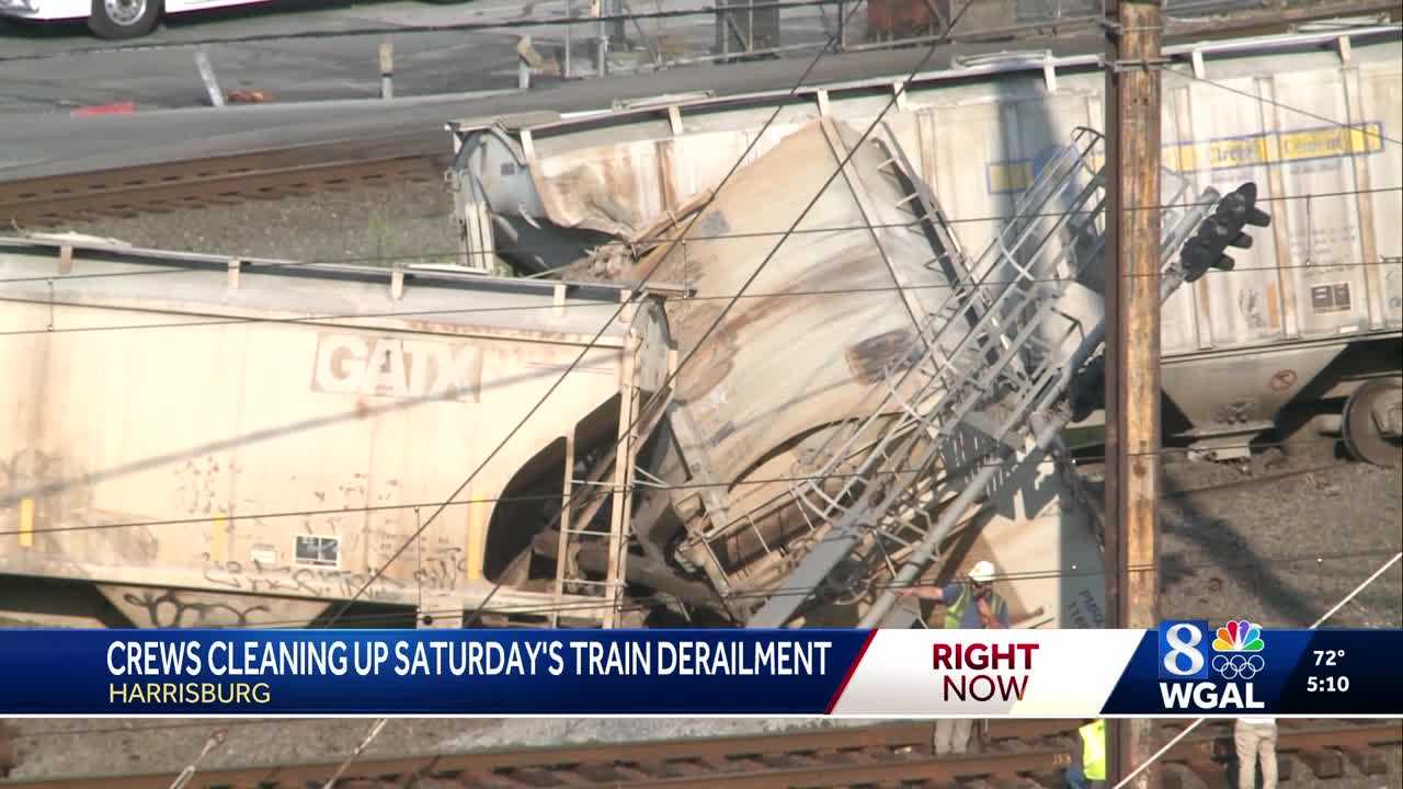 Norfolk Southern continues cleanup efforts in Harrisburg following ...