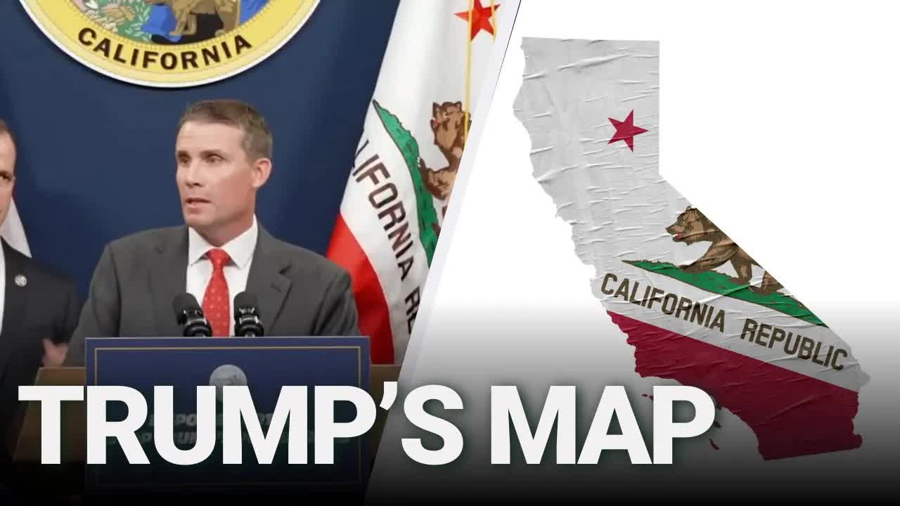California Democrat: “This is Donald Trump’s map of California”