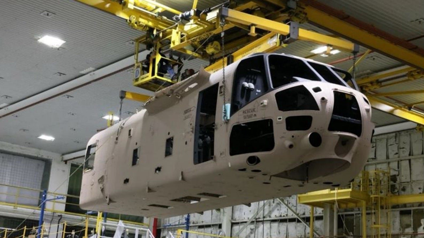 Sikorsky begins assembly for Israeli Air Force CH-53K helicopters