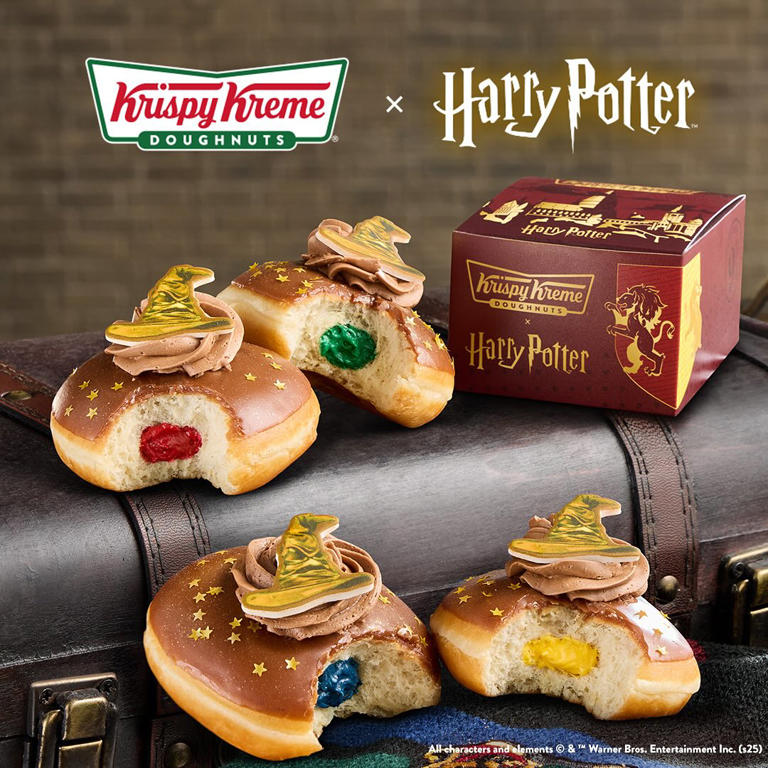 Krispy Kreme Drops Harry Potter Doughnut Collab in Canada & US